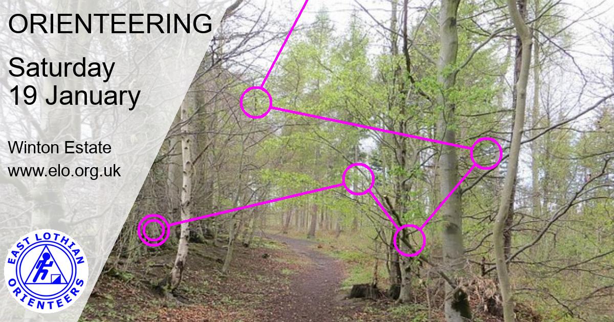 Orienteering in Winton Estate with East Lothian Orienteers - 19 January ...