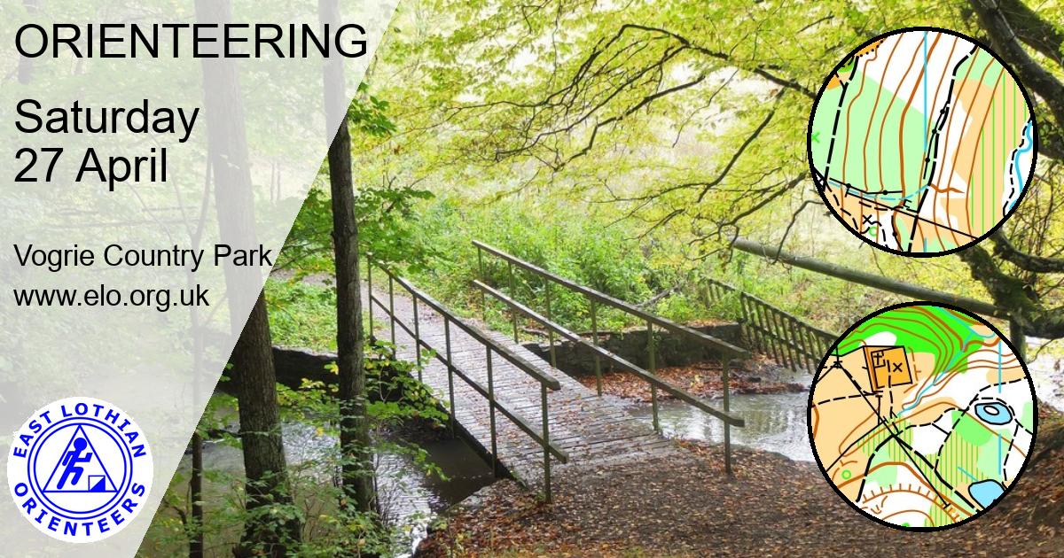 Vogrie Country Park - Saturday 27 April 2019 - East Lothian Orienteers