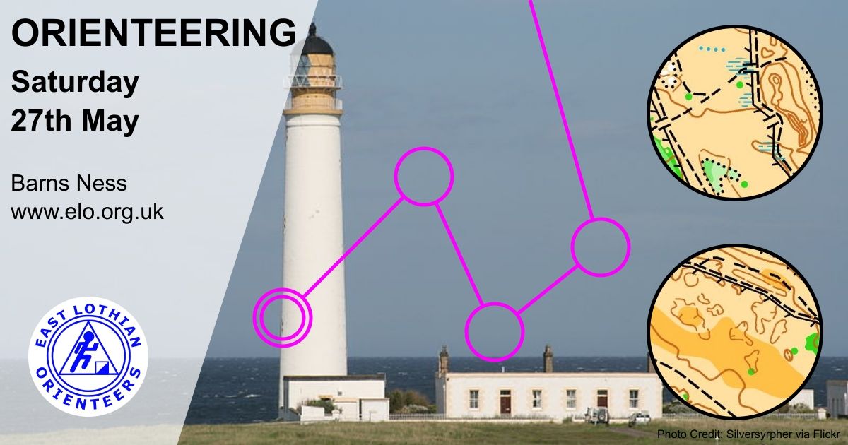 Barns Ness - Saturday 27th May 2023 - East Lothian Orienteers